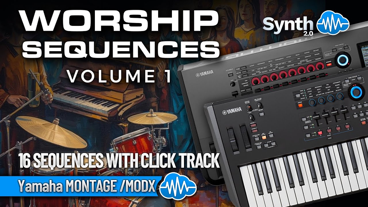Worship Sequences V1 – 16 Songs for Yamaha MONTAGE