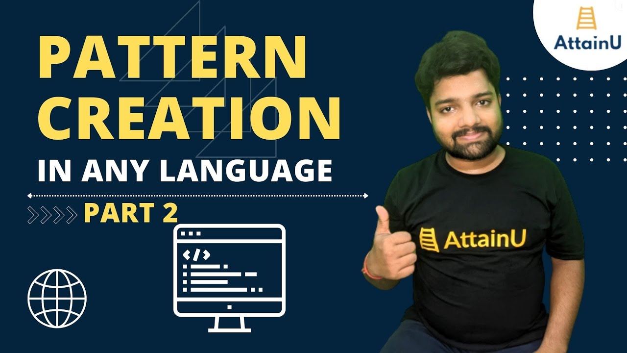 Pattern in Any Language | Triangle Pattern in Java | Pattern Programs in C++ | Pattern | Part 2 |