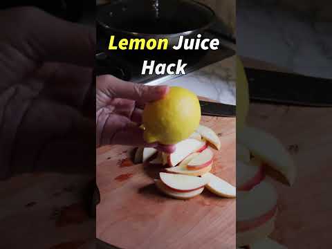 Lemon Juice Hack 🍋