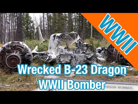 I Found a WWII Bomber In The Woods! The Story Of The Loon Lake Bomber: B-23 Dragon