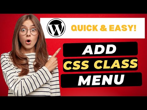 How To Add CSS Classes To WordPress Menu Items 🔥 - (FAST & Easy!)