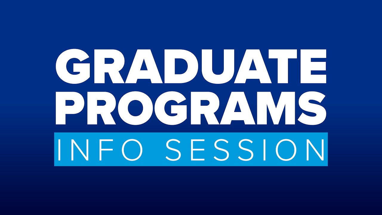 Graduate Nursing Programs Info Session