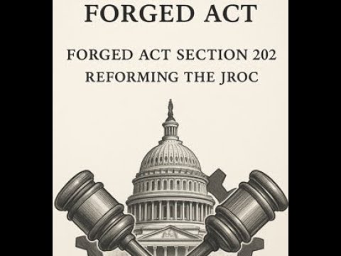 Forged Act Section 202: Amendments to the Joint Requirements Oversight Council