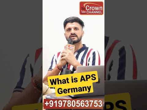 What is APS Germany | How to do APS of academic documents | Study in Germany #studyingermany