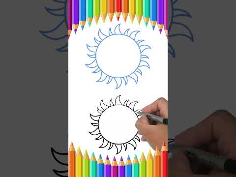 Clipart Sun drawing #shorts
