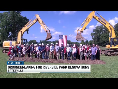 City breaks ground on park renovations