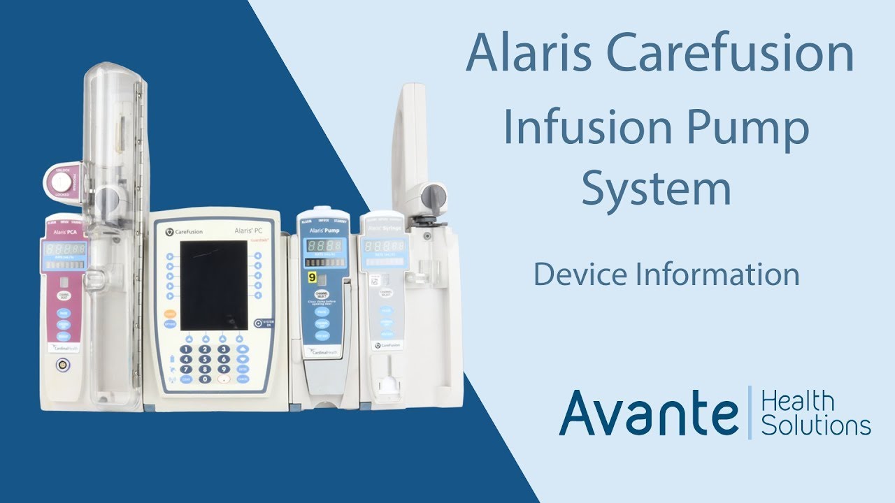 Alaris Sistema de Bomba de Infusión PC - Avante Health Solutions