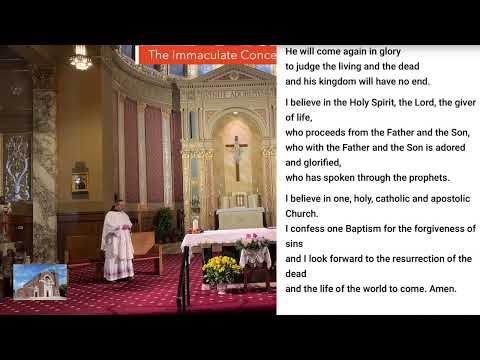 Mass: Nativity of Our Lord Catholic Church in Detroit