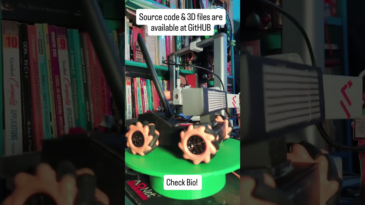 Project is live in Github: Autonomous CAR/Self driving car and model rotator for shoot. #adaptive