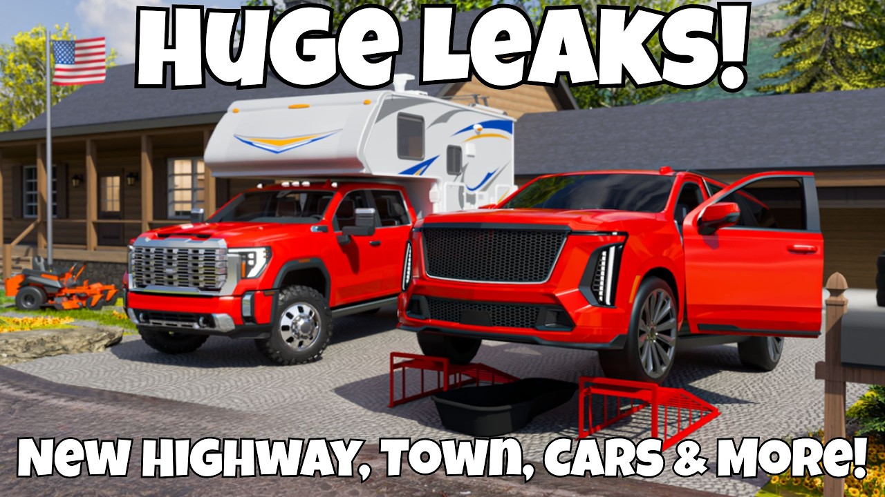 HUGE Southern Mudding LEAKS! New Highway, Town, Cars & More!