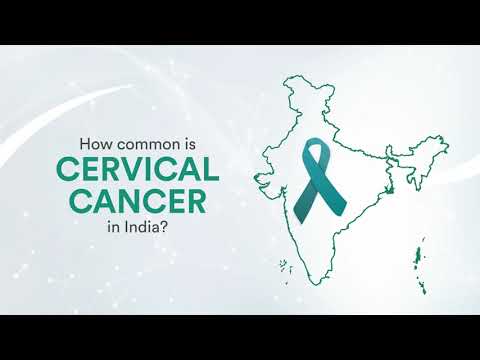 How common is cervical cancer in India?