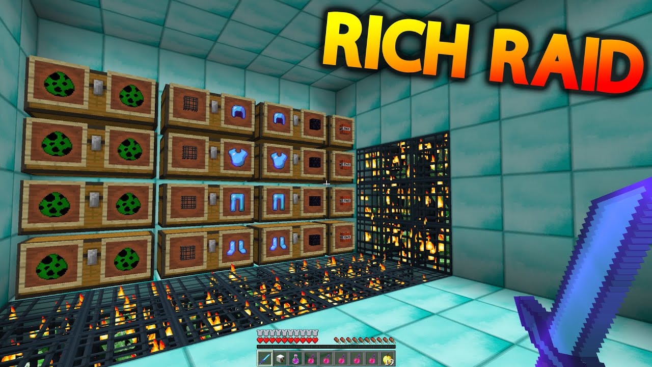 $40 MILLION Dollar Solo Raid! (Minecraft Raiding)