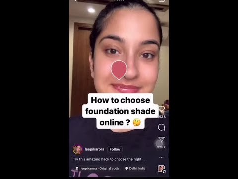 How to choose the correct foundation shade for your skin tone