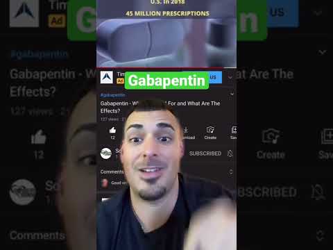 GABAPENTIN | I Was Shocked At How Popular This Med Is