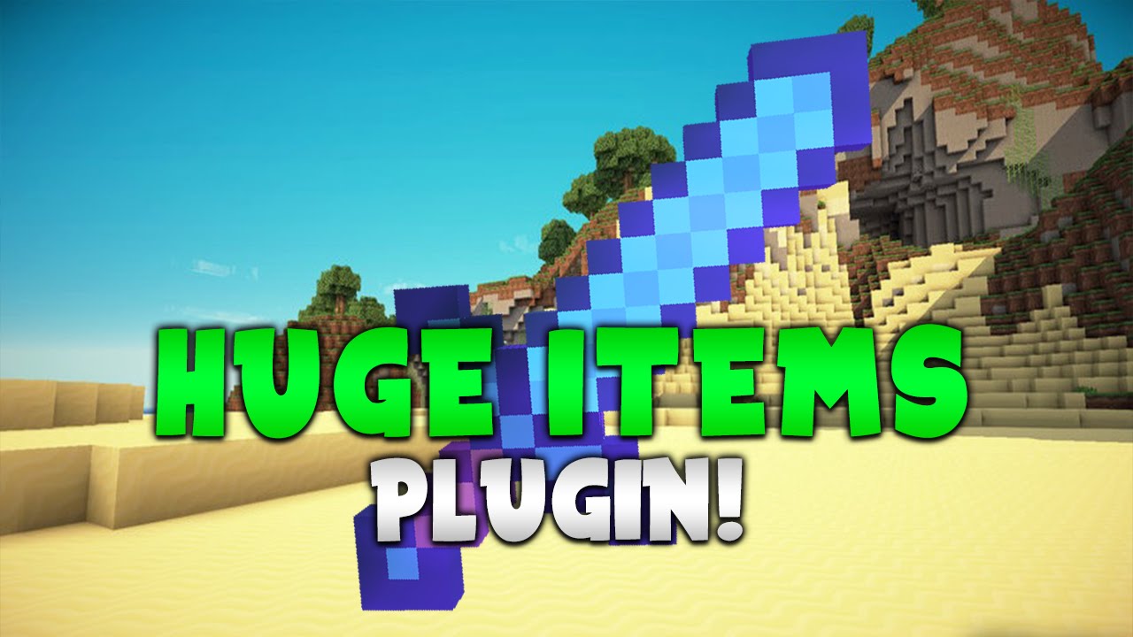 HUGE ITEMS! | Minecraft Plugin Tutorial