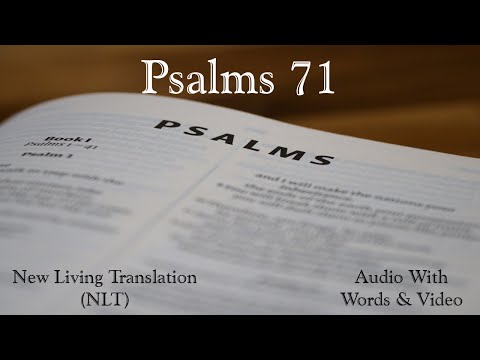 Psalms 71 - New Living Translation (NLT) Audio Bible.