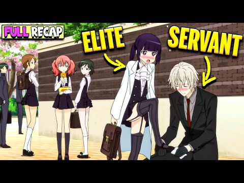 🔸(1-13) Elite Girl Falls in Love with her Furry Servant | Inu x Boku SS | Anime Recap