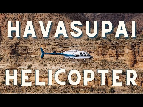 What to Expect with the Havasupai Helicopter