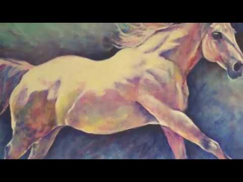 Galloping Horses - Exhibit of Paintings by Karen Brenner