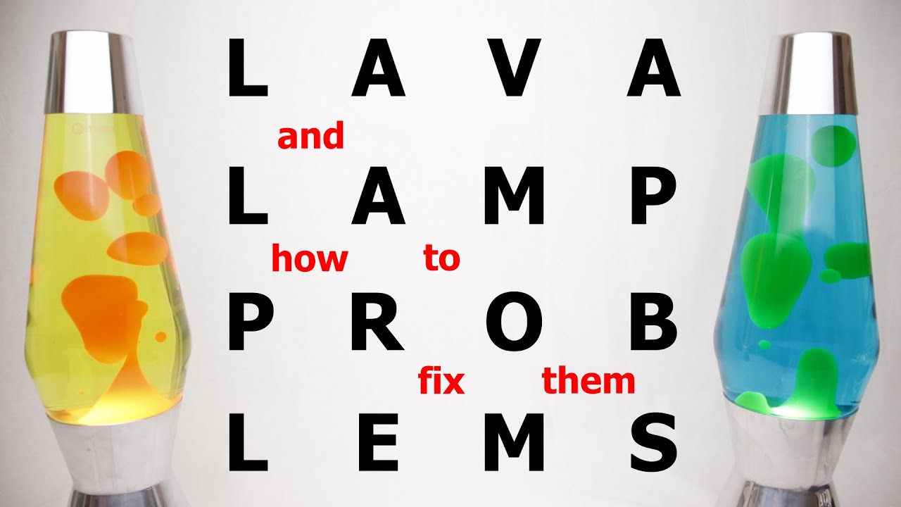 Lava lamp doesn't flow: Common problems and ways to fix them