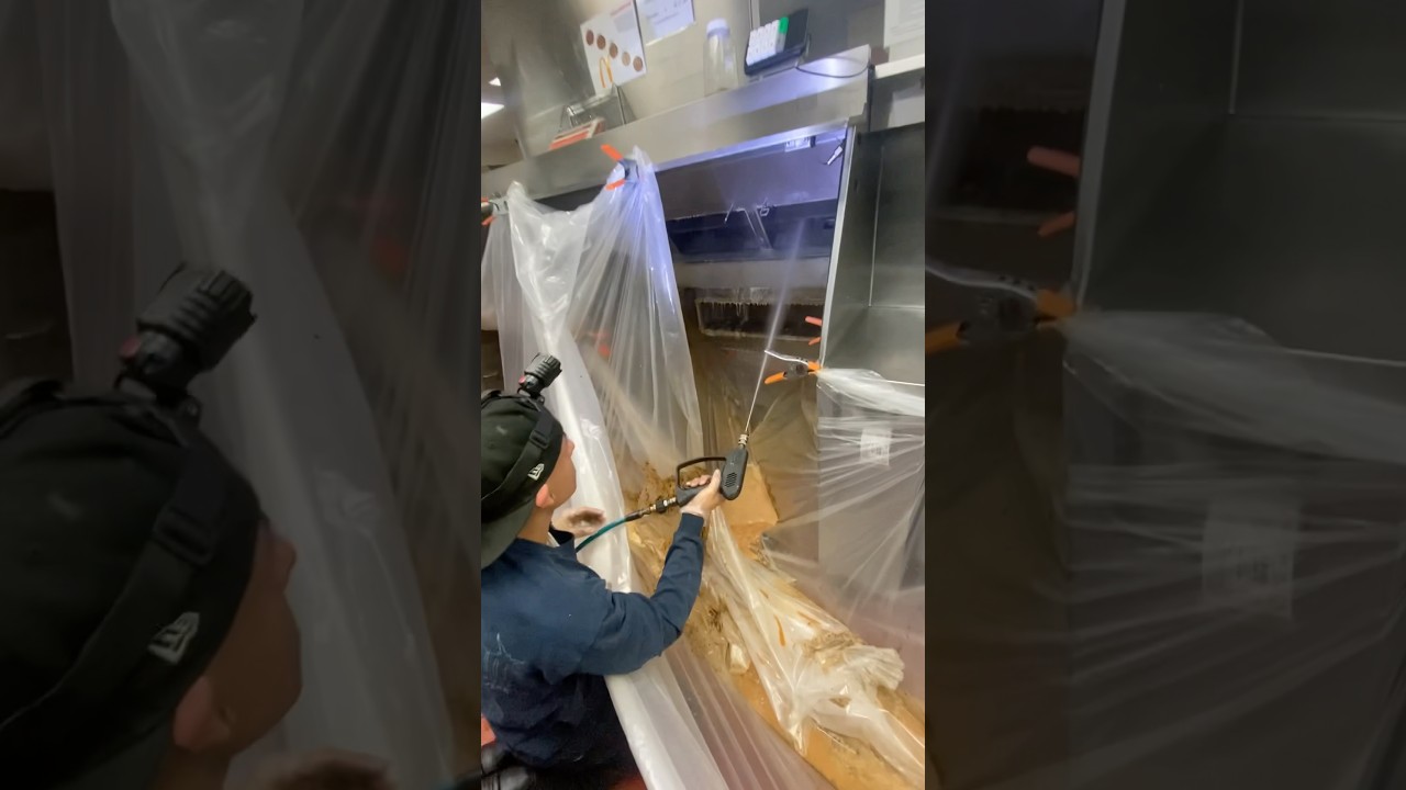 Cleaning A McDonald’s Hood