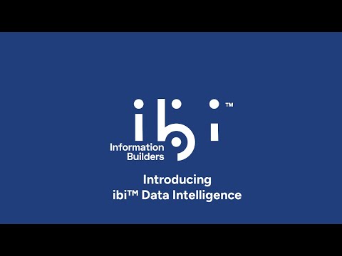 Introducing: ibi Data Intelligence