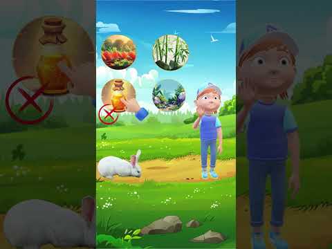 Cartoon Sticker Rabbit's Favorite Food #games #shortvideo #cartoonsticker