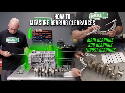 How To Measure Bearing Clearances On Your Engine - Step By Step | Real Street Performance