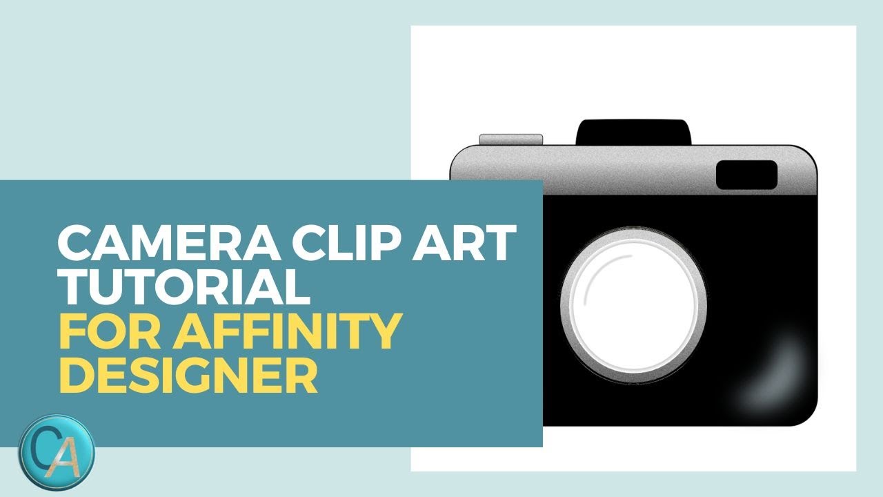 Make this Camera Clip Art in Affinity Designer