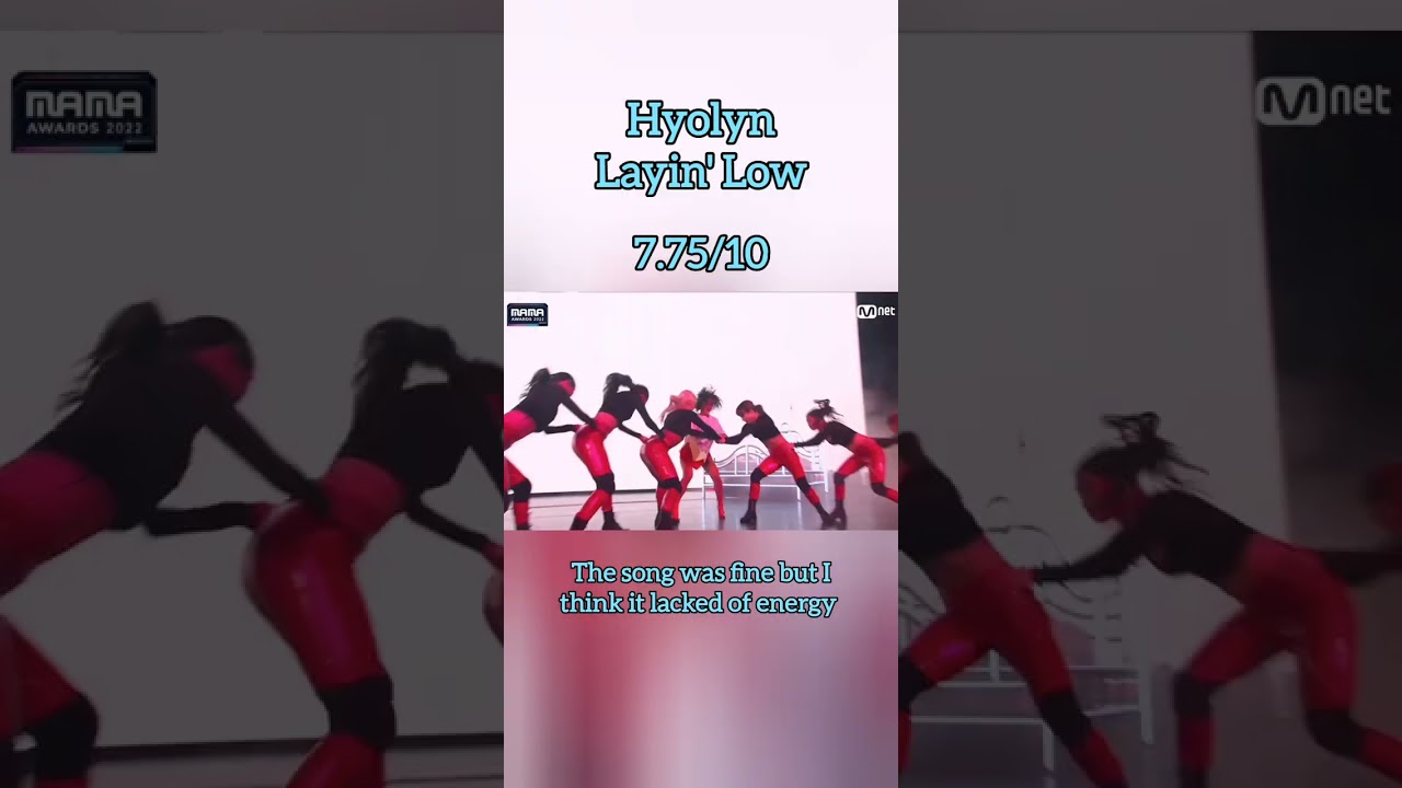 Rating MAMA 2022 Performances (pt.1) | #shorts #kpop #mama