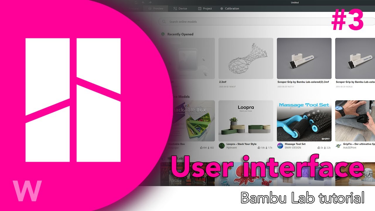 Bambu Studio User Interface Explained | Beginner’s Guide to 3D Printing