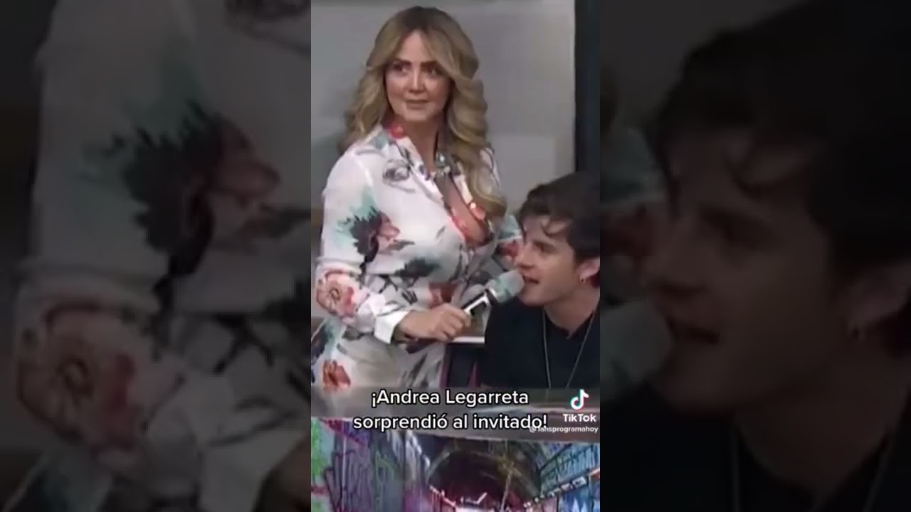 ANDREA LEGARRETA INCOMODA A CANTANTE #shorts
