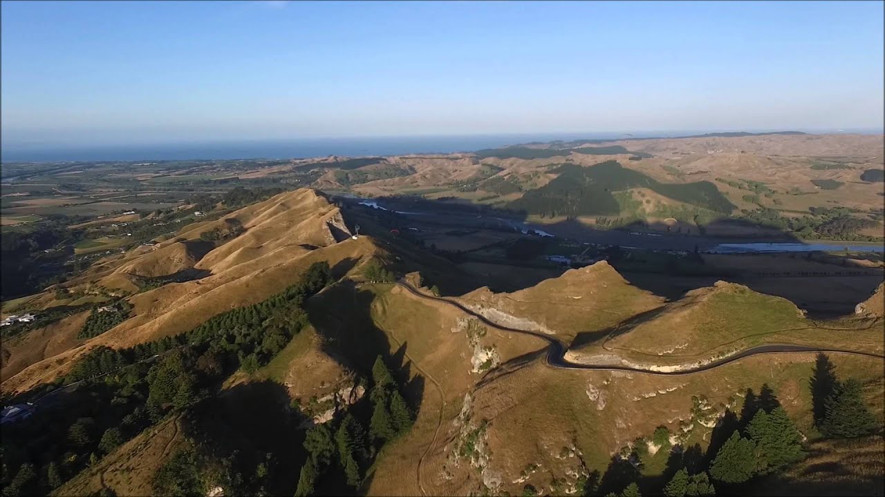 Te Mata Peak Aerial v2, DJI Phantom 3 Drone