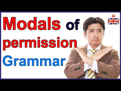MODALS of PERMISSION - English lesson