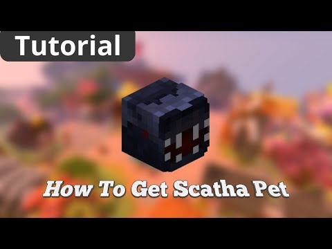 How To Get SCATHA PET in Hypixel Skyblock