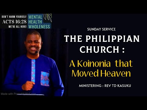 Sunday Service 29-06-2025 | The Philippian Church : A Koinonia that Moved Heaven