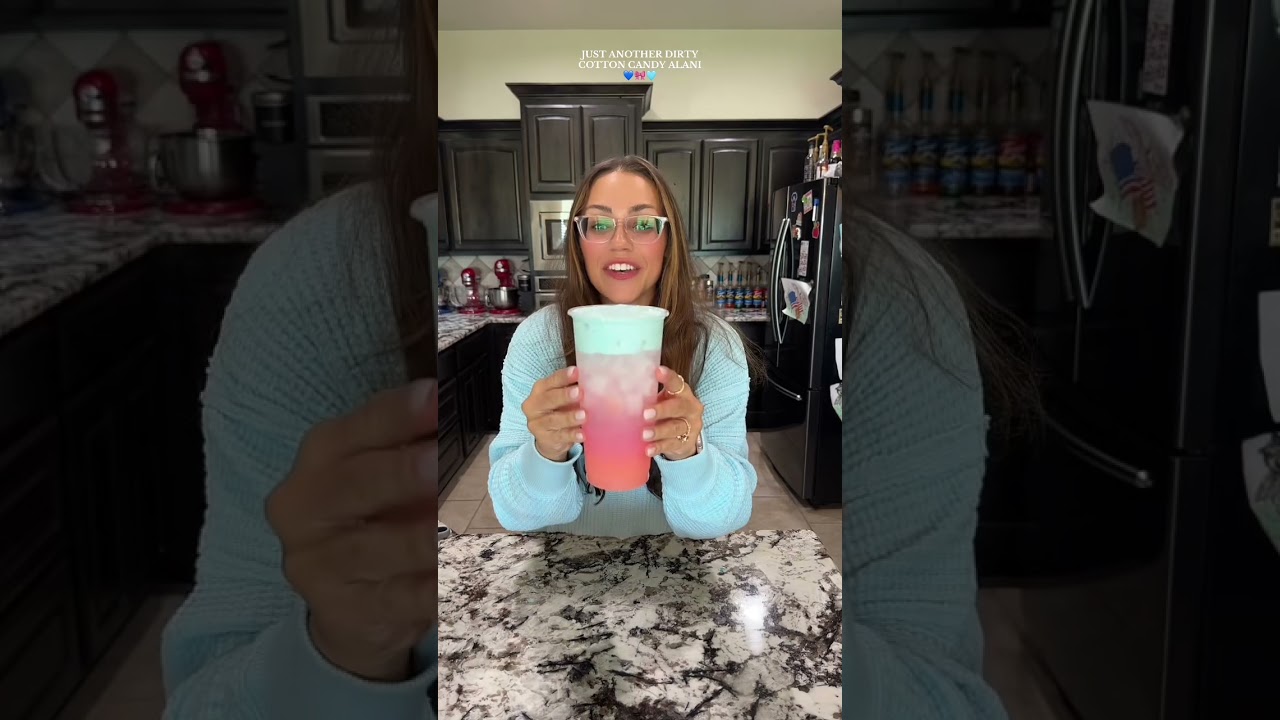 Just another Dirty Cotton Candy Alani recipe!#alaninu #dirtydrink #recipe #drinktok #energydrink