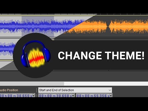 Dark Audacity | How to Change the Theme