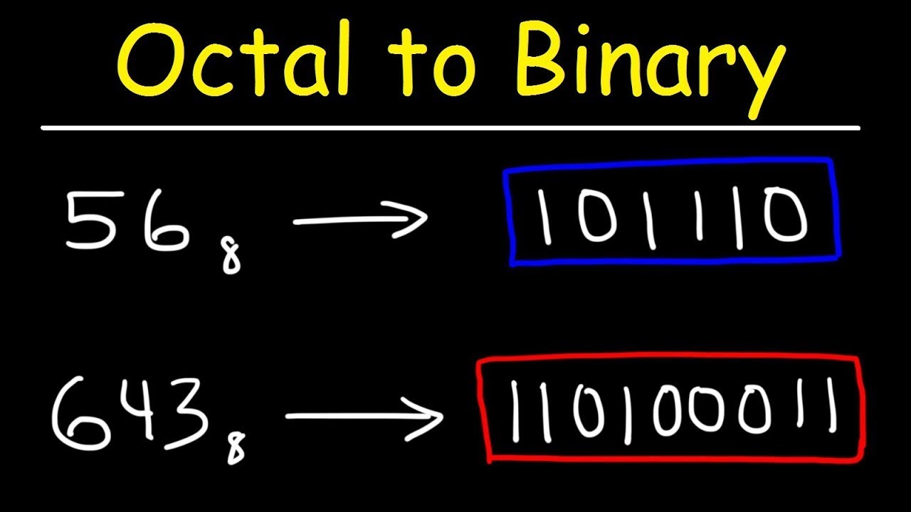 Number Conversion: Octal to Binary || Digital Electronics