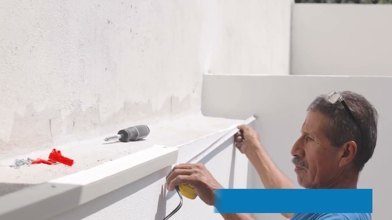 Instalación de Goteron de PVC