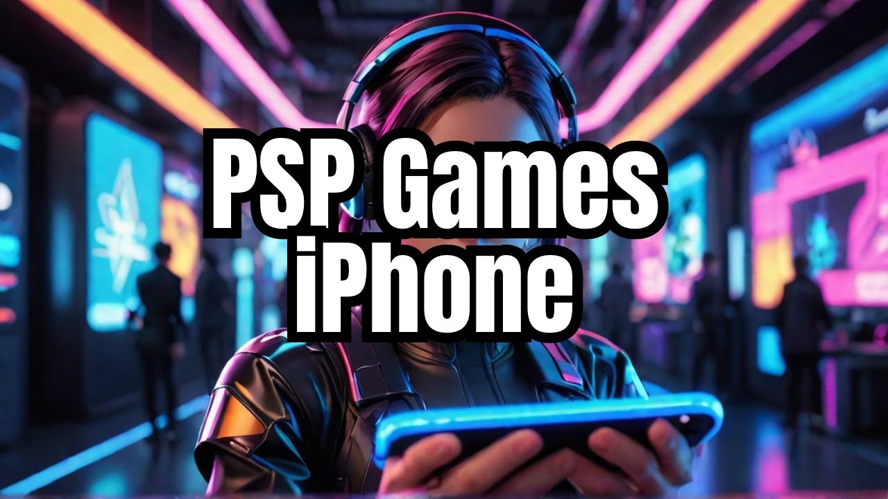 PSP games on iPhone emulator #gaming #psp