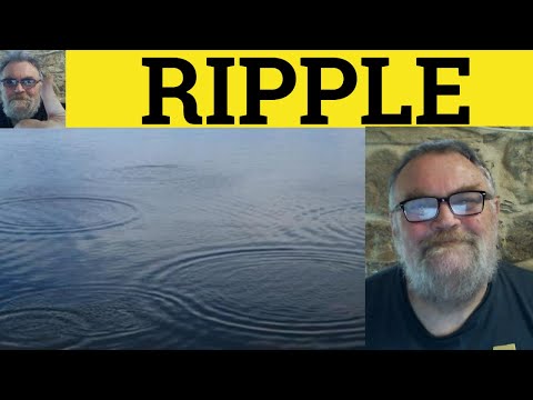 šµ Ripple Meaning - Ripples Examples - Ripple Definition - Essential GRE Vocabulary - Ripple