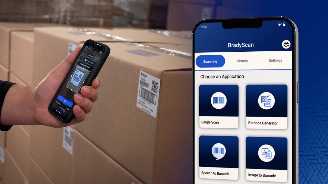 BradyScan App Overview | Scan, Generate & Print Barcodes Anywhere