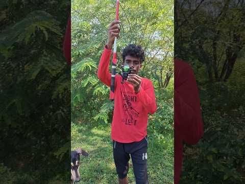 Cheapest fishing rod setup 🐟 #fishingrod #fishing #shorts