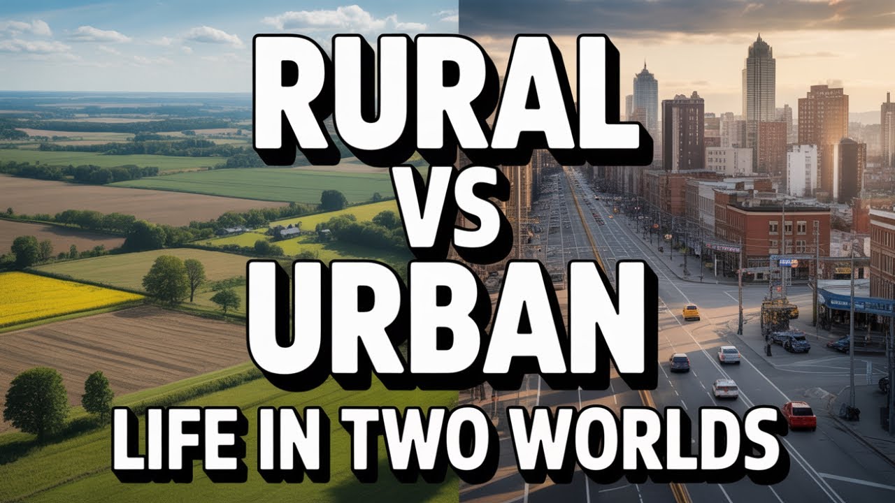 Urban and Rural Areas Explained – What's the Real Difference?