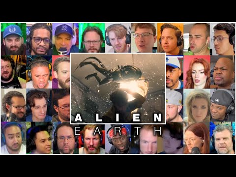 ALIEN EARTH Official Trailer Reaction Mashup | ALIEN EARTH Reaction Mashup