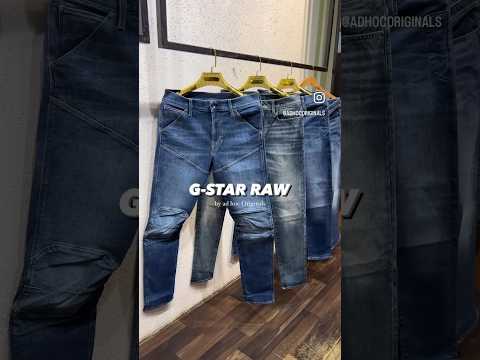 G-STAR RAW Original Denim Live Now | Contact 9892155280 | Denims