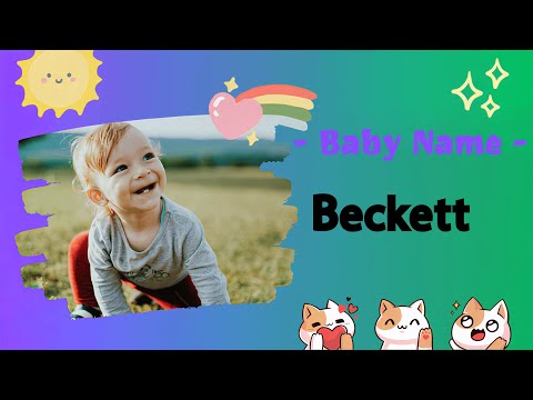 BECKETT | Beckett name meaning | Boy Name Meaning | Beehive (2023)
