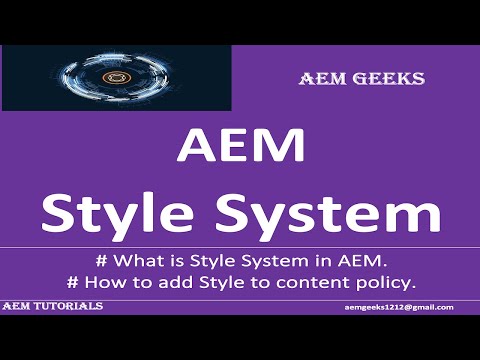 AEM Beginner #15 | Style System in AEM
