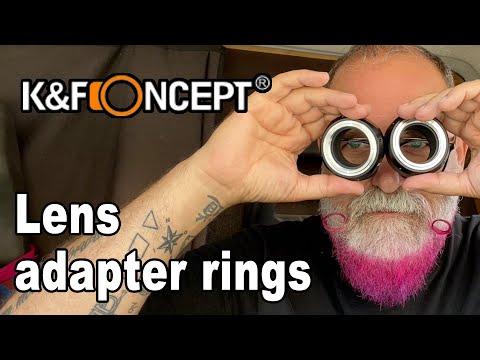Lens adapters by K&F Concept - IN ENGLISH